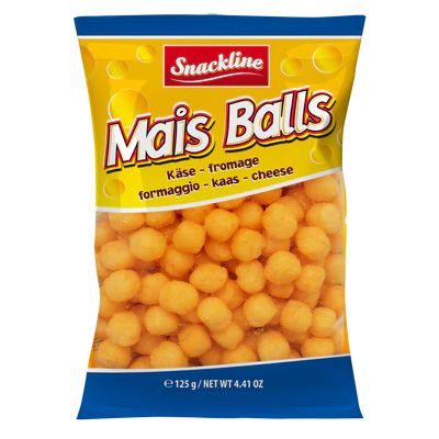 Snack à base de maïs au goût de fromage salé 125g | Snackline