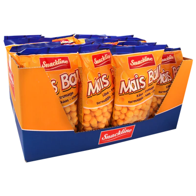 Snack à base de maïs au goût de fromage salé 125g | Snackline