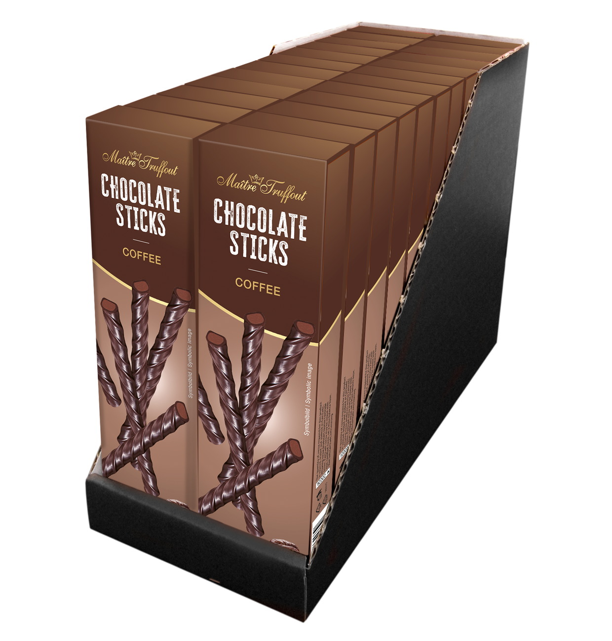 Gunz - Dark chocolate sticks coffee 75g
