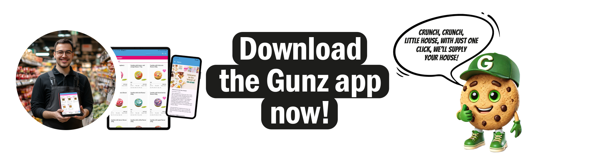The new Gunz B2B app
